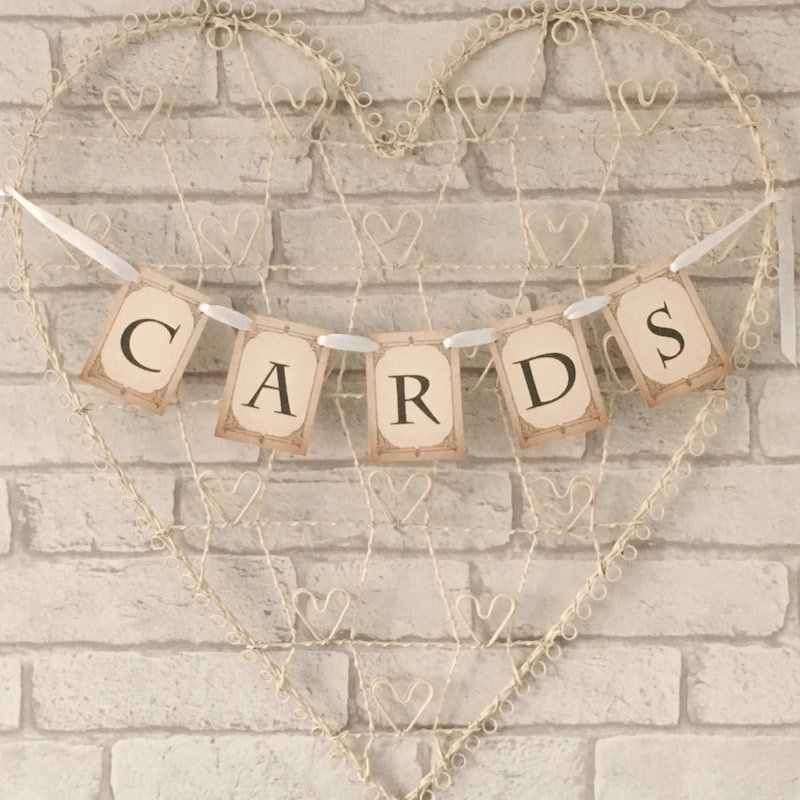 Card Box Sign - Etsy