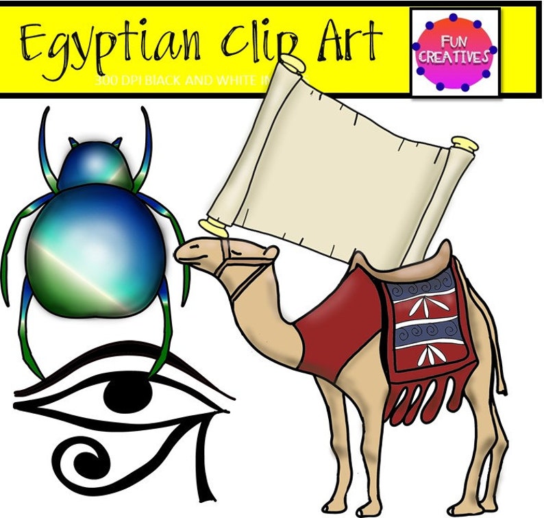 Ancient Egyptian Clip Art - Etsy