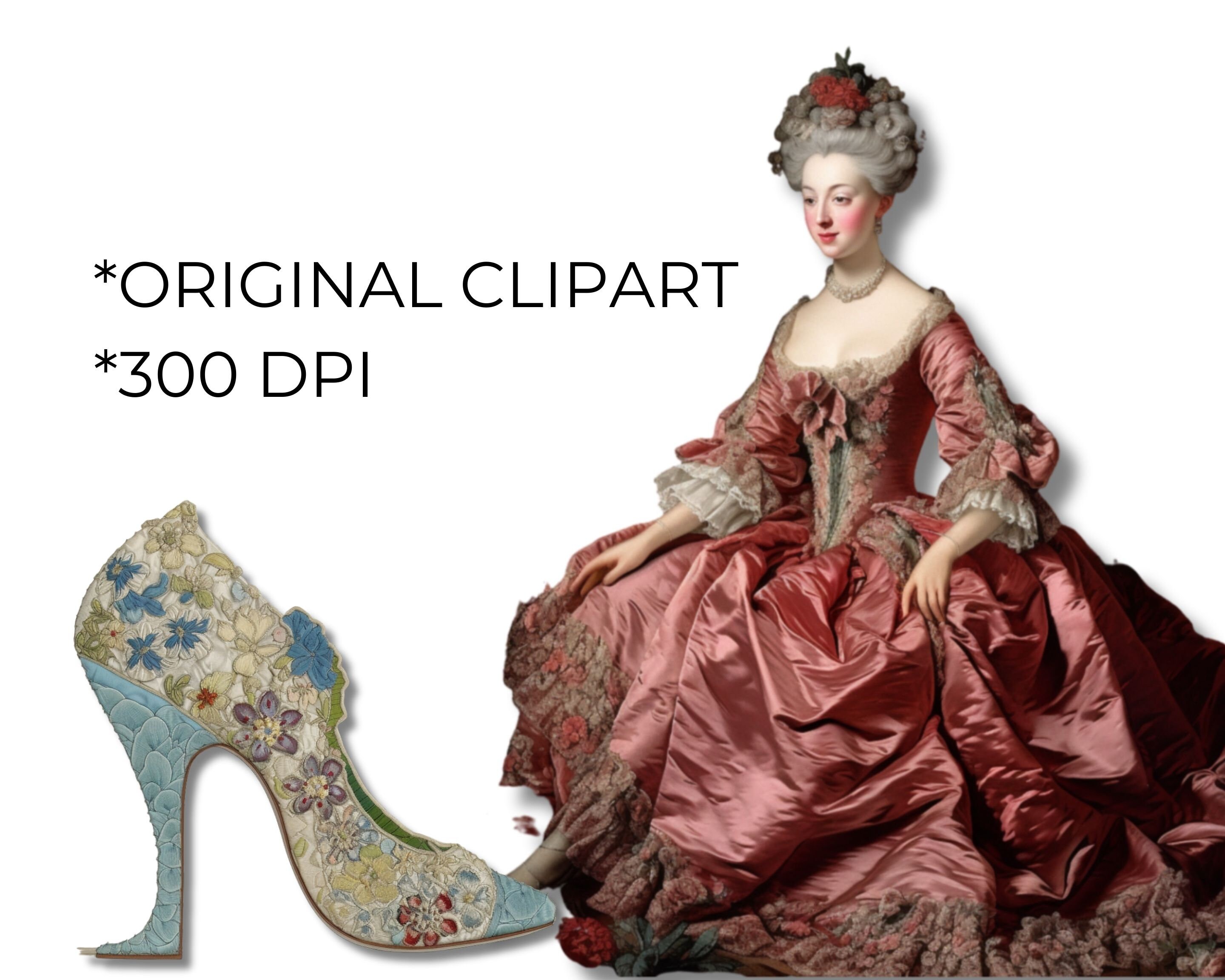 Marie Antoinette Clipart, Marie Antoinette Illustrations, French Queen ...