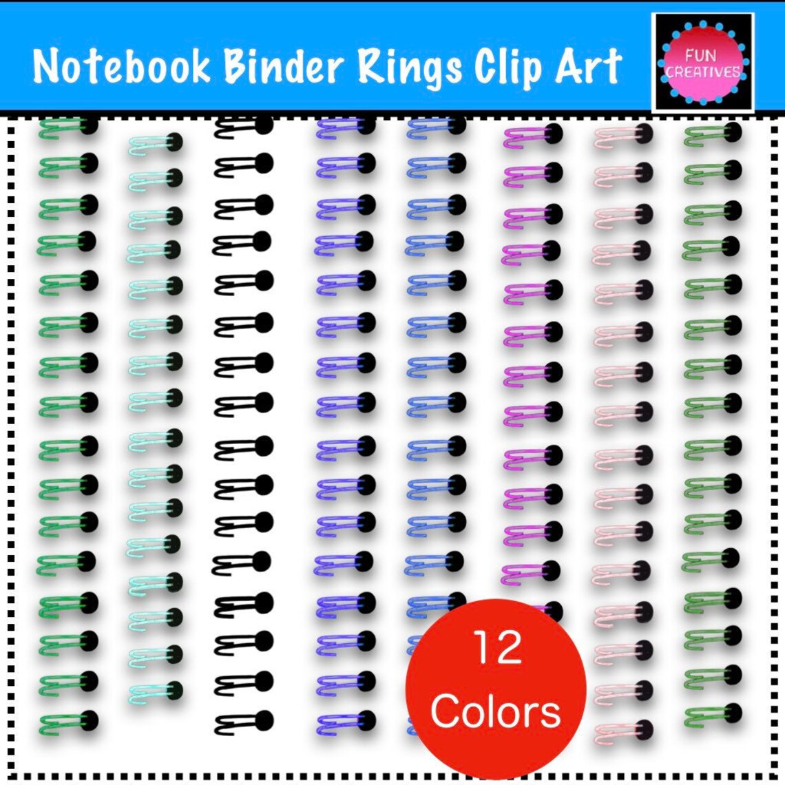 Notebook Ring Clipart, Notebook Rings Clip Art, Siderings Clip Art ...