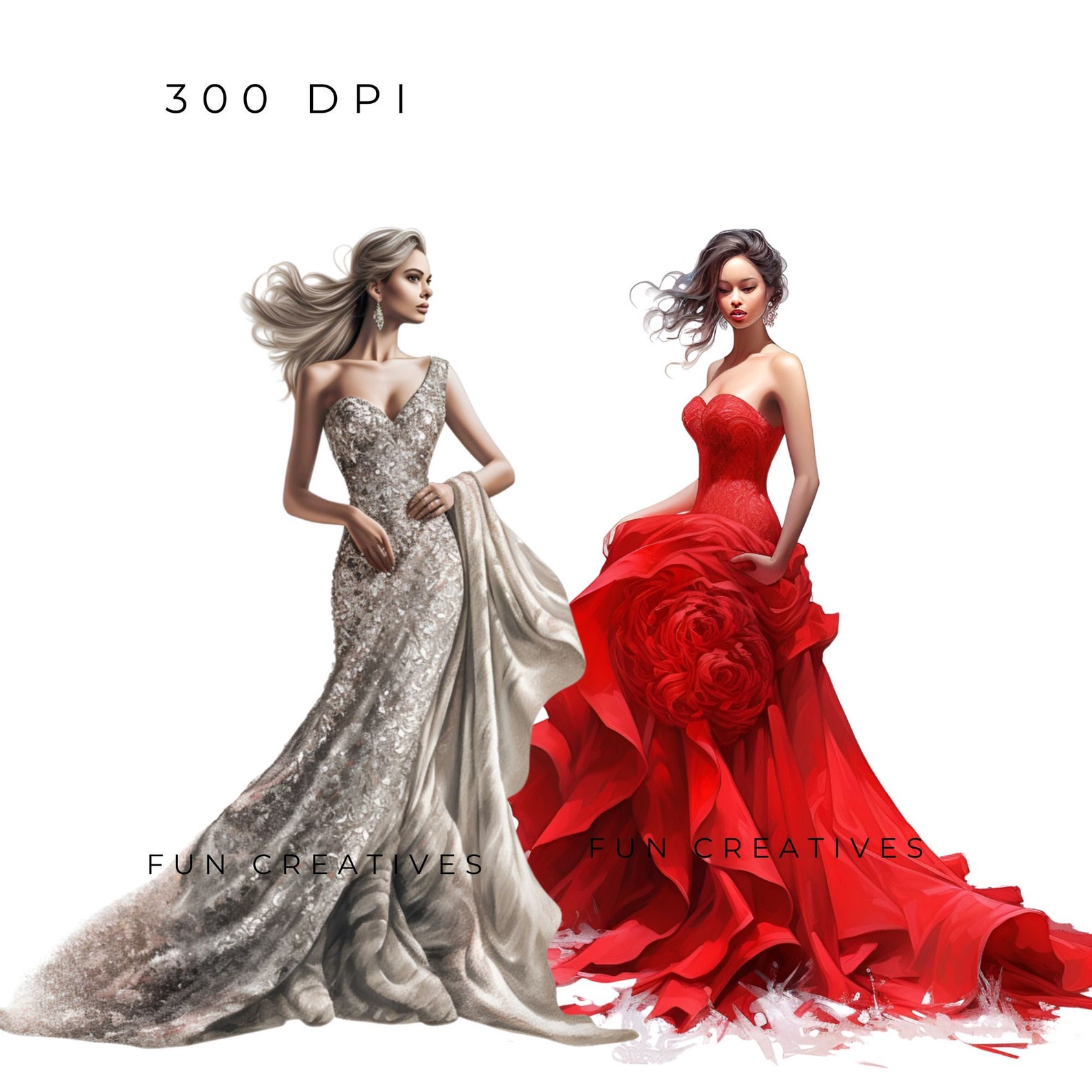 Pageant Clip Art, High-quality Pageant Prom Dress Clip Art – Elegant ...