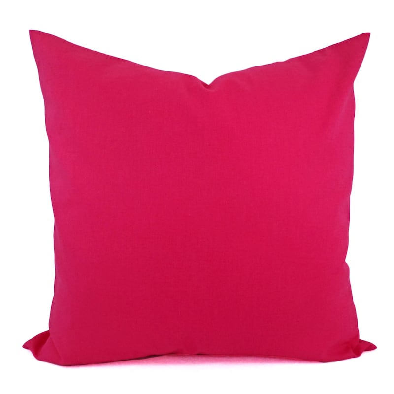 Hot Pink Pillow - Etsy