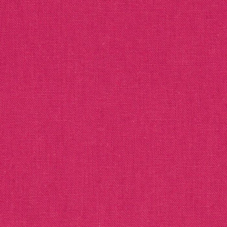 Solid Hot Pink Pillow Cover Hot Pink Pillow Cover Linen - Etsy