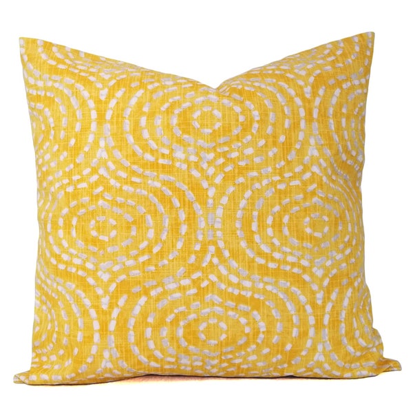 Yellow Throw Pillow - Etsy