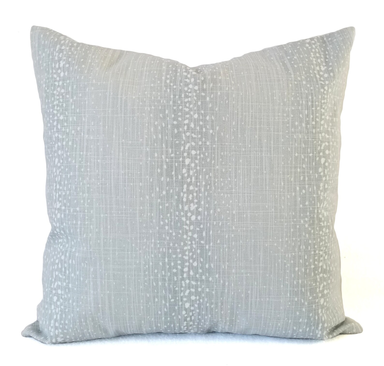 Two Decorative Pillows Soft Blue Pillow Cover Antelope - Etsy