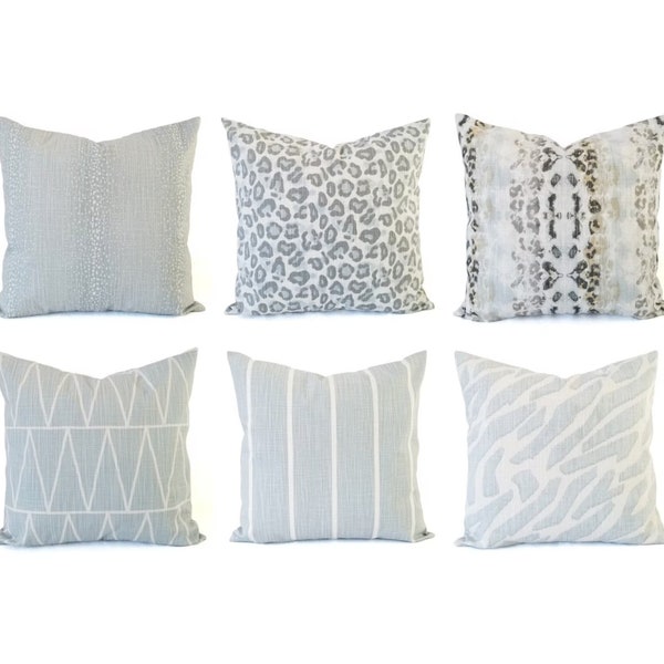 Blue Pattern Pillow Cover - Etsy