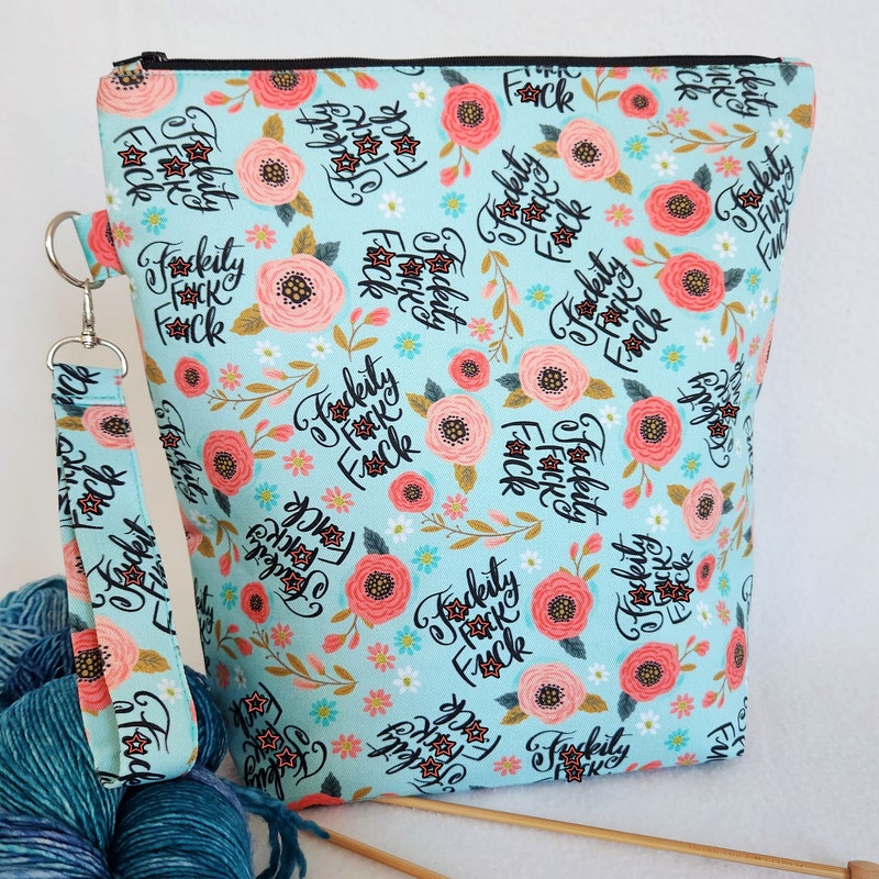 Crochet Project Bag - Etsy