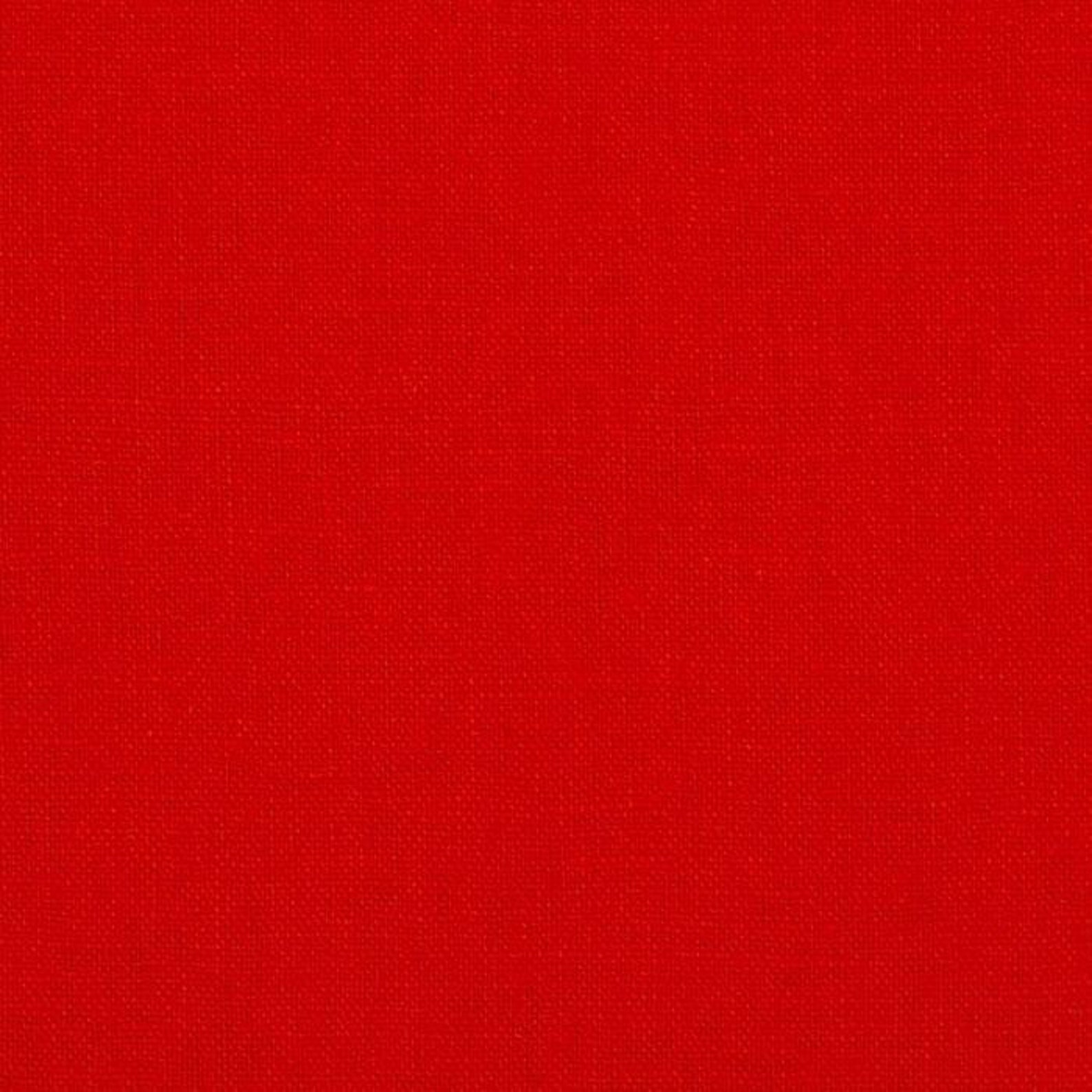 Solid Red Pillow Cover Red Decorative Pillow Cover Linen | Etsy