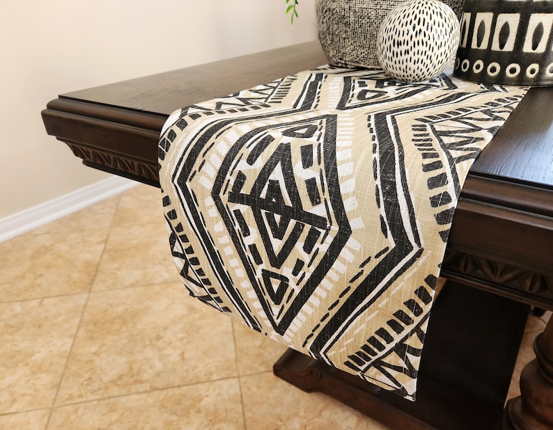 Custom Table Runner, Custom Size Table Centerpiece, Fabric Table Runner ...