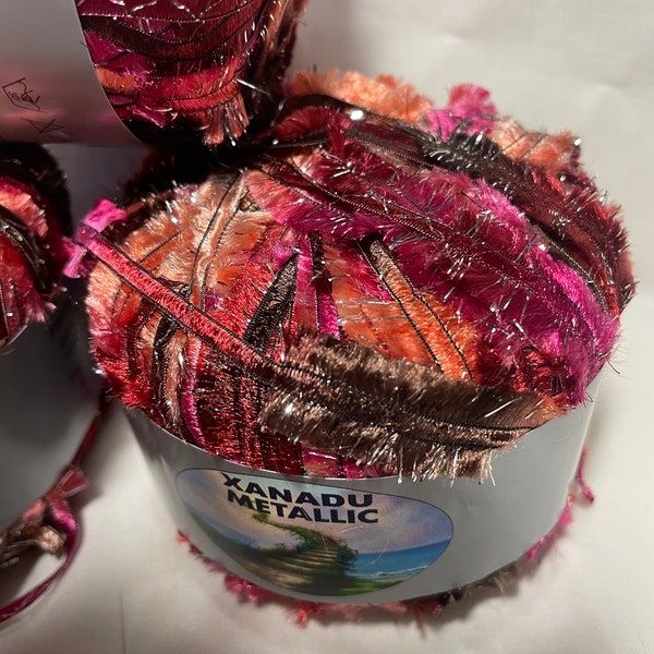 Silver Metallic Yarn - Etsy