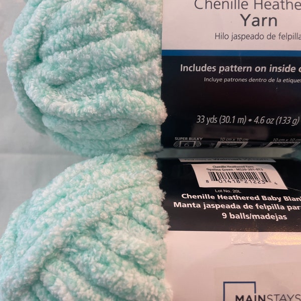 Mainstays Green Yarn - Etsy
