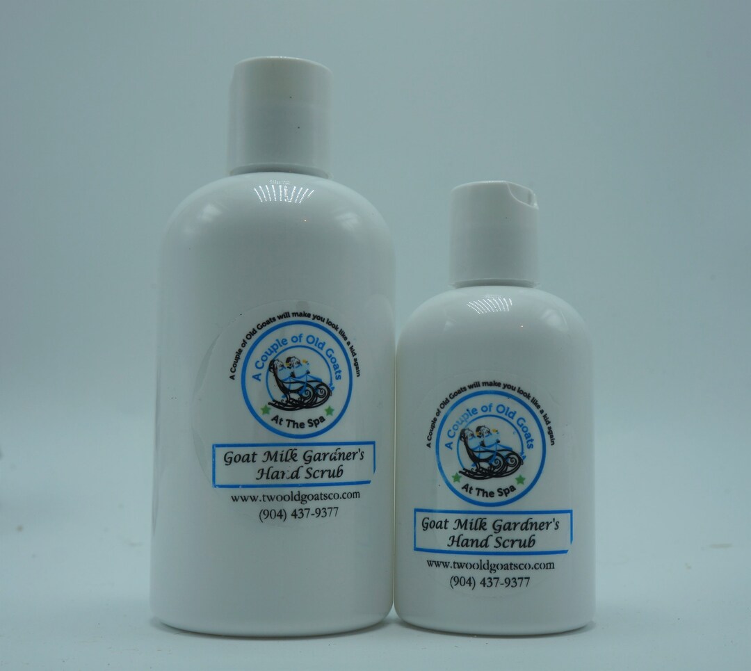 Goat Milk Gardner's Hand Scrub: Apricot Seed Exfoliant (4 or 8 Oz) - Etsy