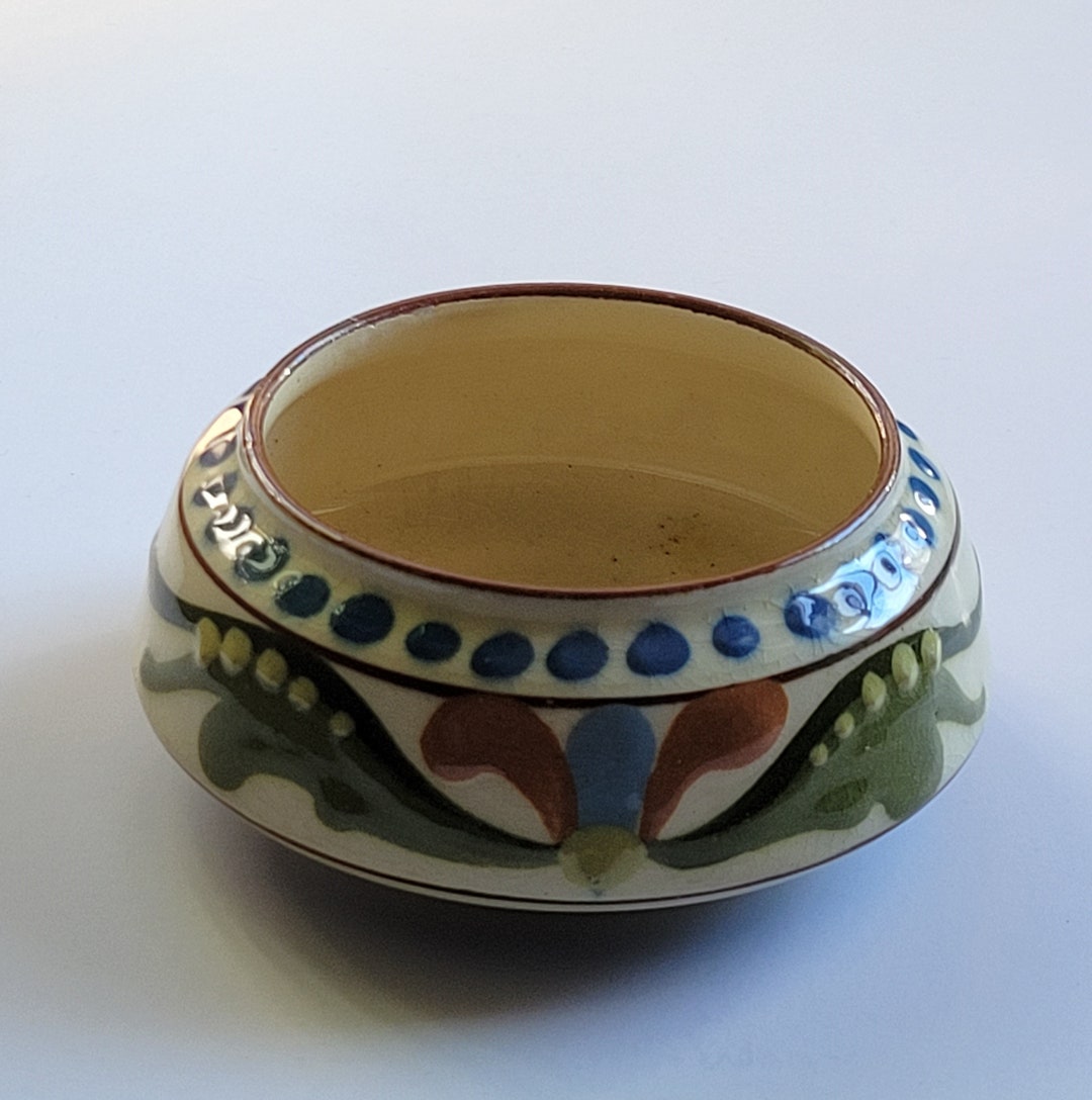 Vintage Aller Vale Pottery Motto Ware Sugar Dish Small Pottery Bowl ...