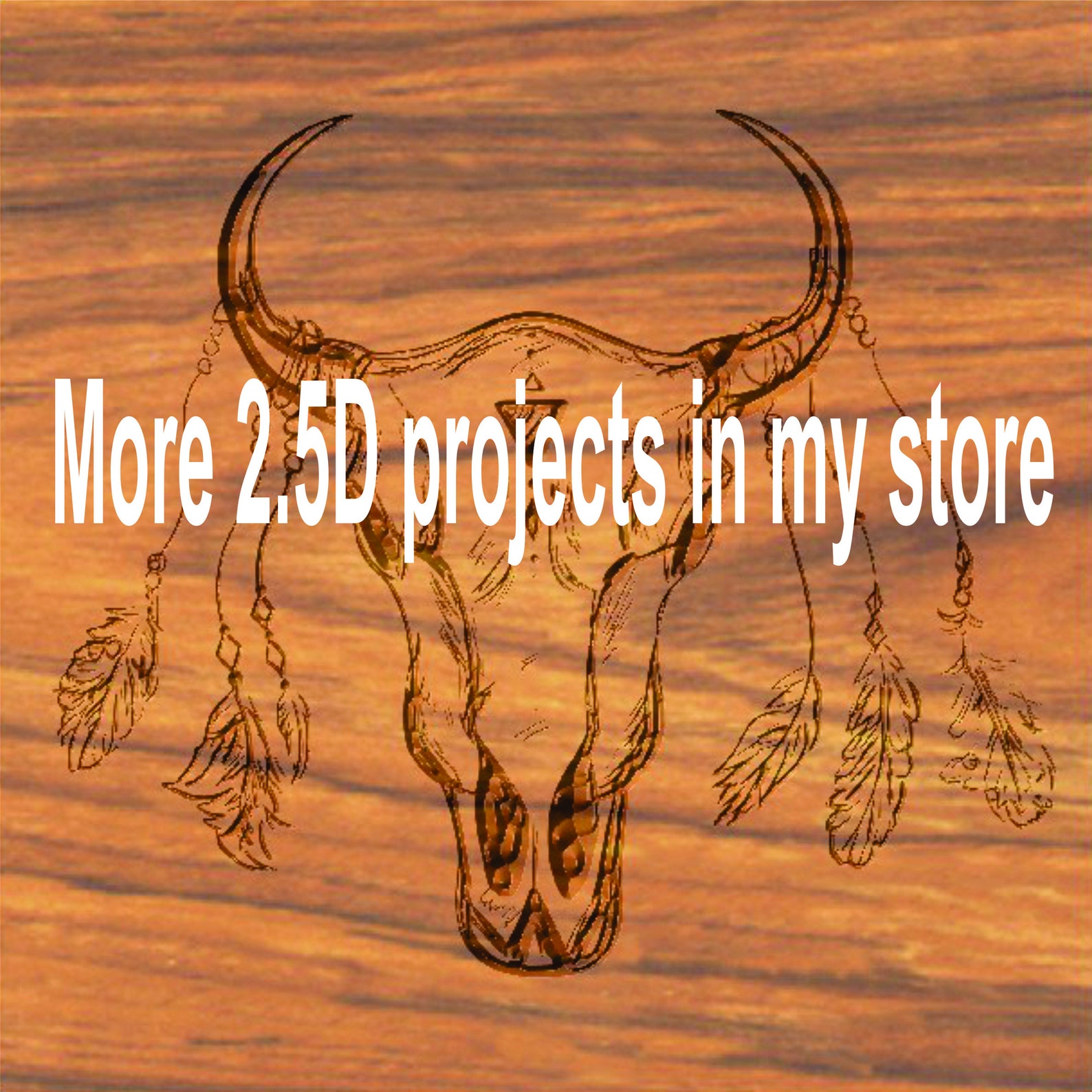 Big Cat 2.5 D CNC Router G Code Cut File Immediate Instant Download ...