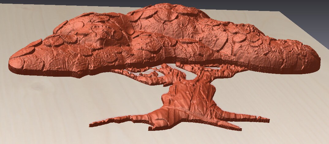 Tree of Life 3D Solid Model for CNC Routers, Mills Cutting File Instant ...