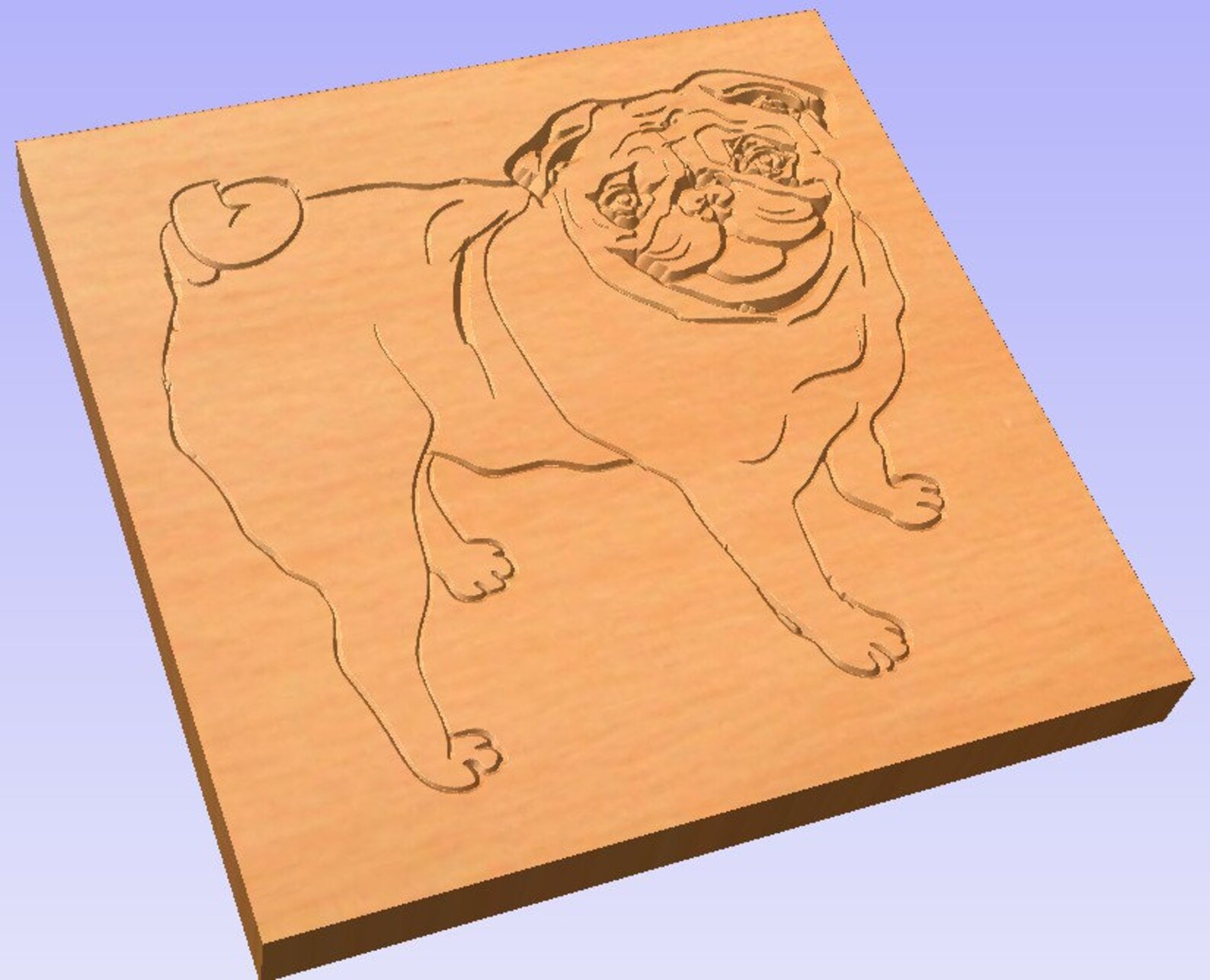 Dogs 2.5 D CNC Router G Code Cut File Immediate Instant Download Good ...