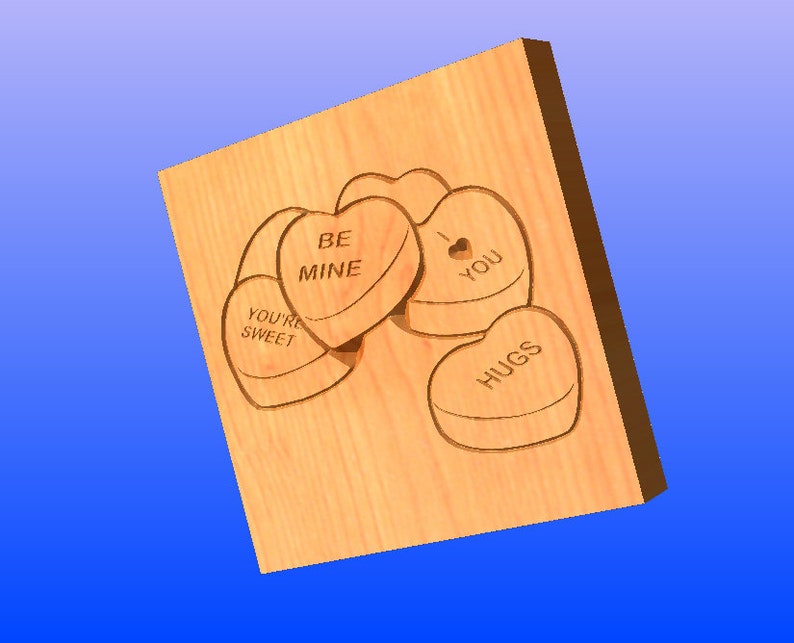 Valentines 5w X 5h G Code Cut File Immediate Instant Download Grbl and ...