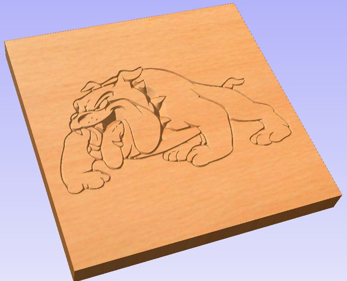Dogs 2.5 D CNC Router G Code Cut File Immediate Instant Download Good ...