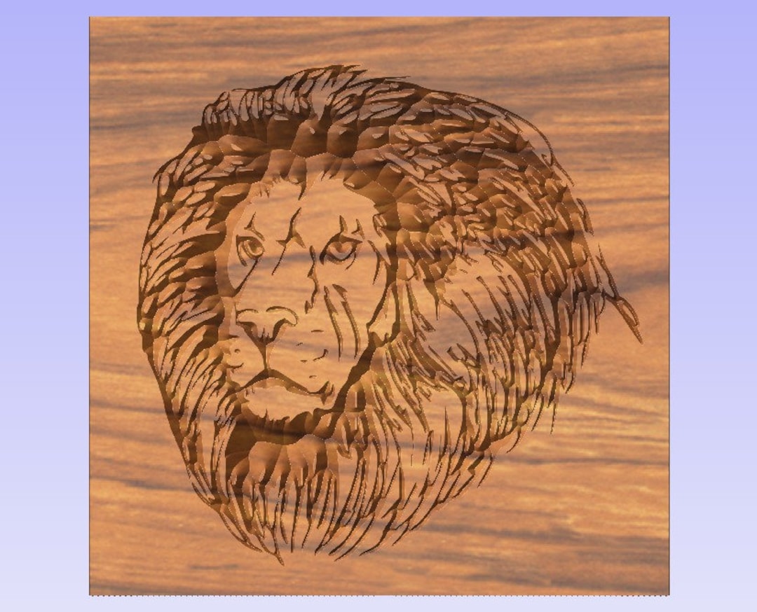 Big Cat 2.5 D CNC Router G Code Cut File Immediate Instant Download ...