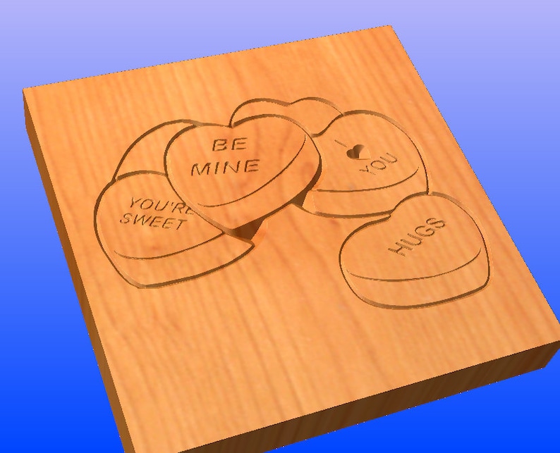 Valentines 5w X 5h G Code Cut File Immediate Instant Download Grbl and ...
