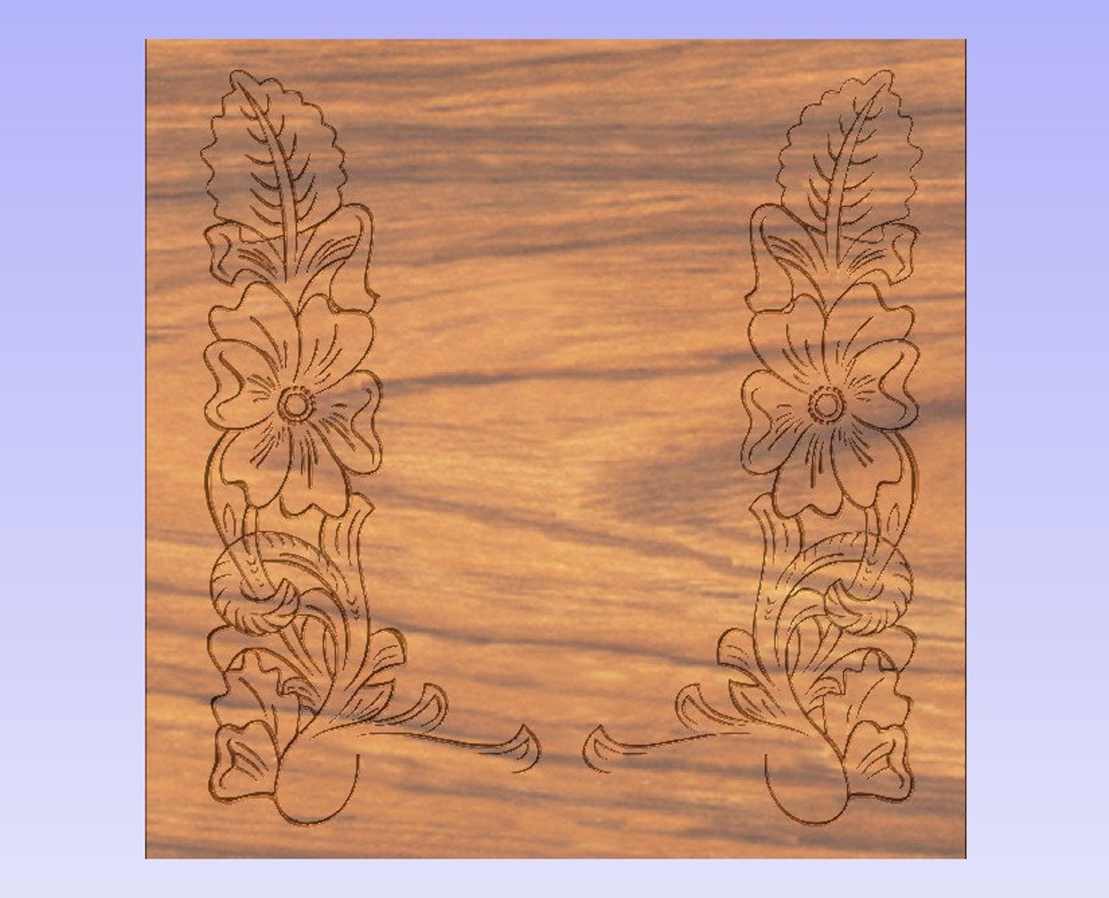 2.5 D Image CNC Router G Code Beginner Files for Immediate Delivery ...