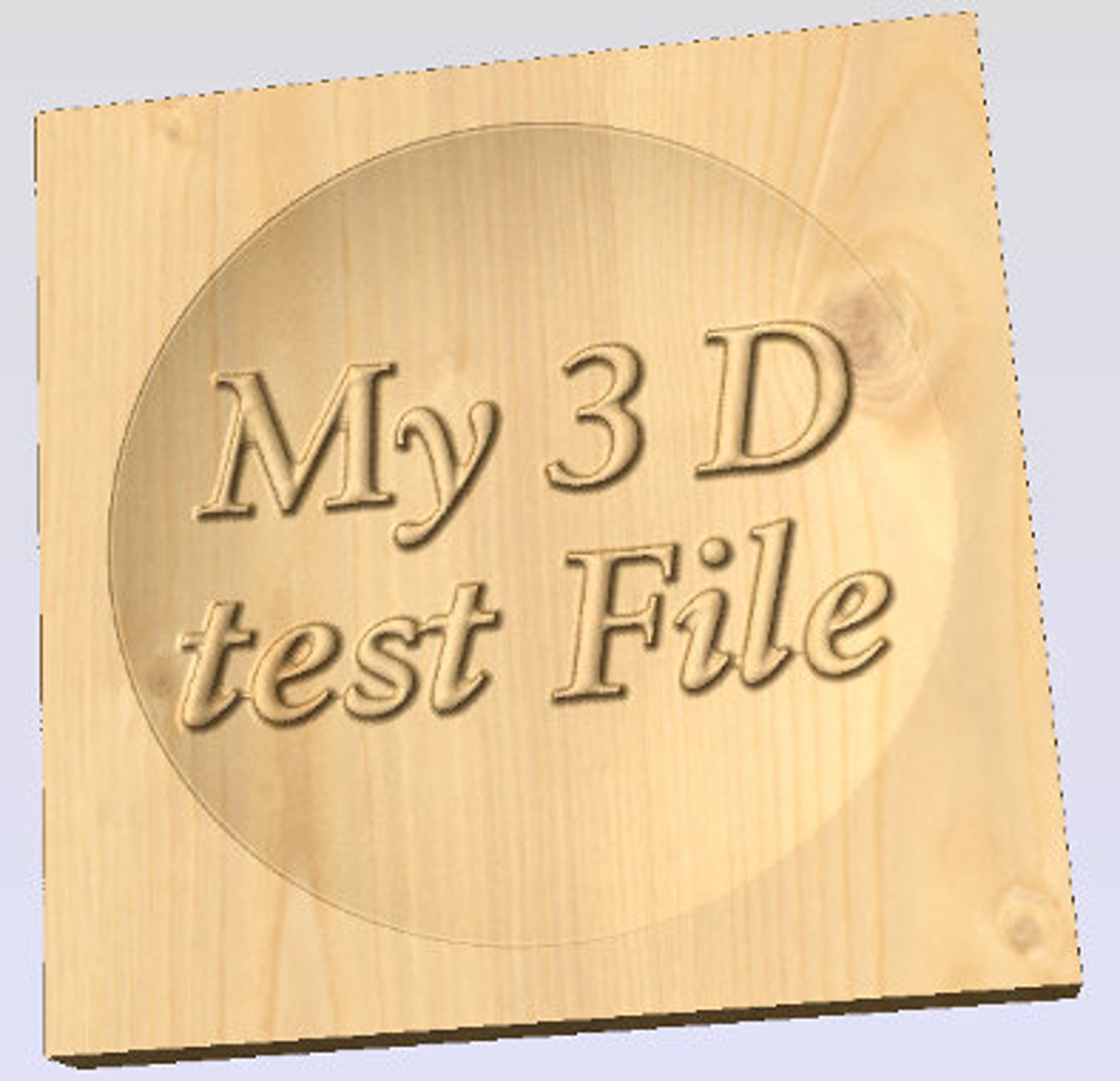 Test File Check Out Your Machine for 3D Capability With This Deep ...
