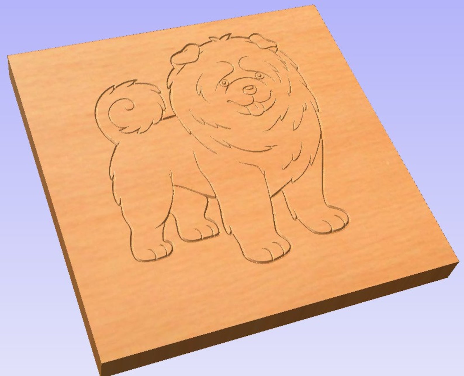 Dogs 2.5 D CNC Router G Code Cut File Immediate Instant Download Good ...