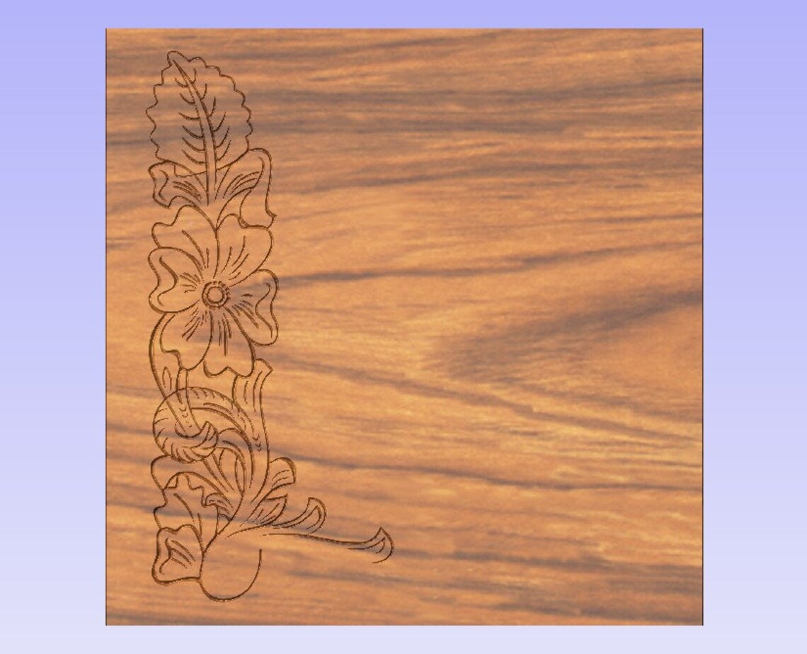 2.5 D Image CNC Router G Code Beginner Files for Immediate Delivery ...