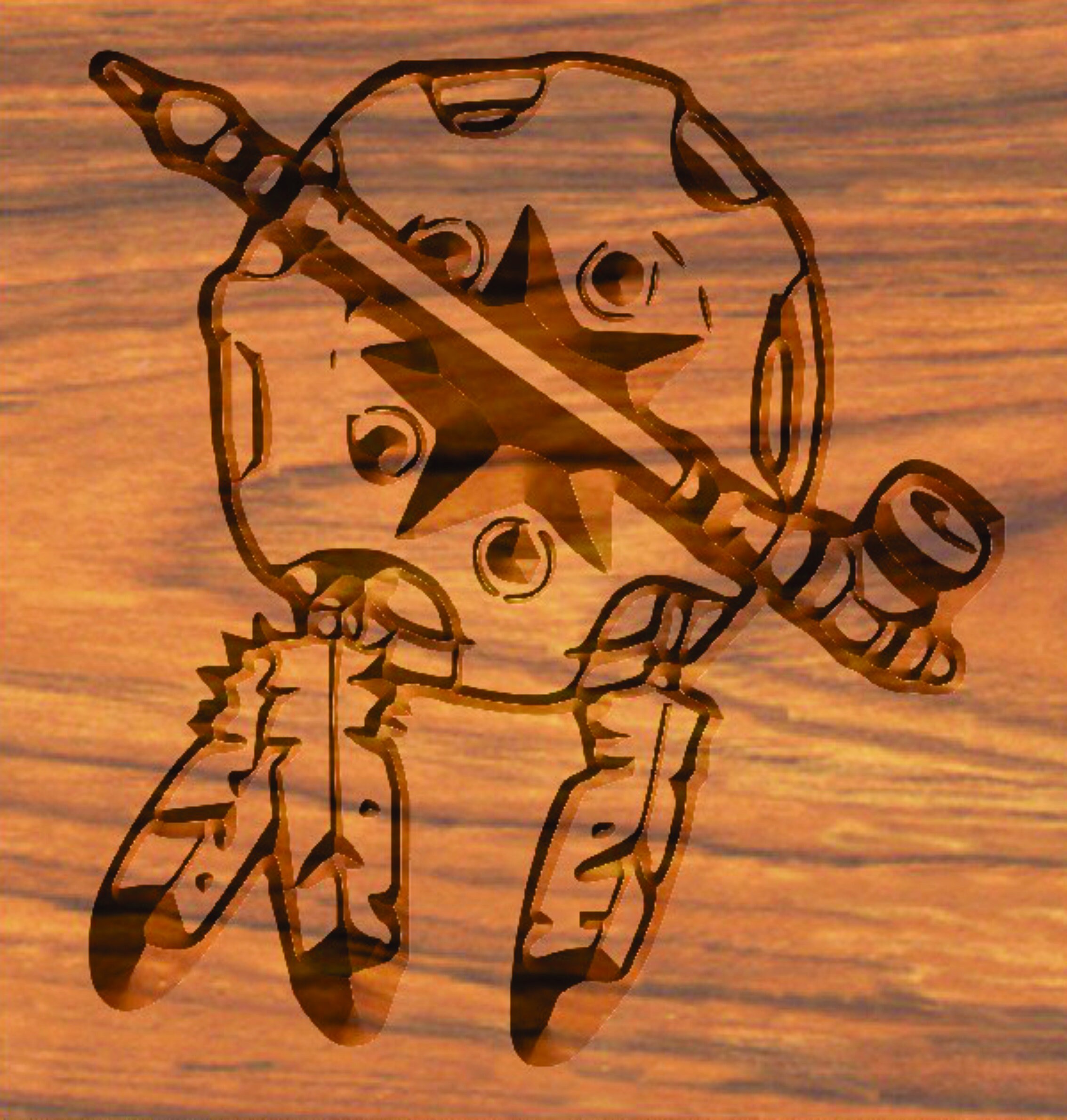 2.5D Inch & Metric Native American 9 Cut Files CNC Router G Code ...