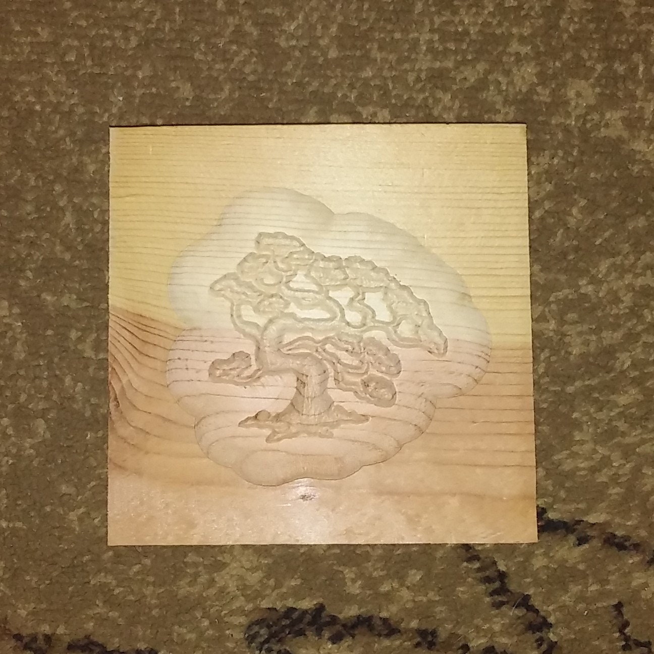 Bonsai Tree Art Decor Cutting File Digital Download Cutting File CNC ...