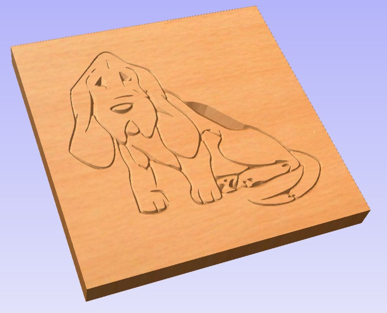 Dogs 2.5 D CNC Router G Code Cut File Immediate Instant Download Good ...