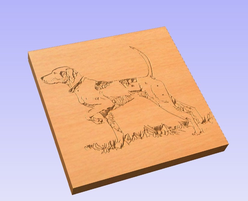 Dogs 2.5 D CNC Router G Code Cut File Immediate Instant Download Good ...