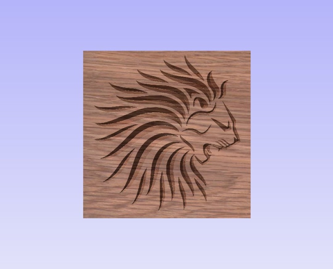 Big Cat-4 2.5 D CNC Router G Code Cut File Immediate Instant Download ...