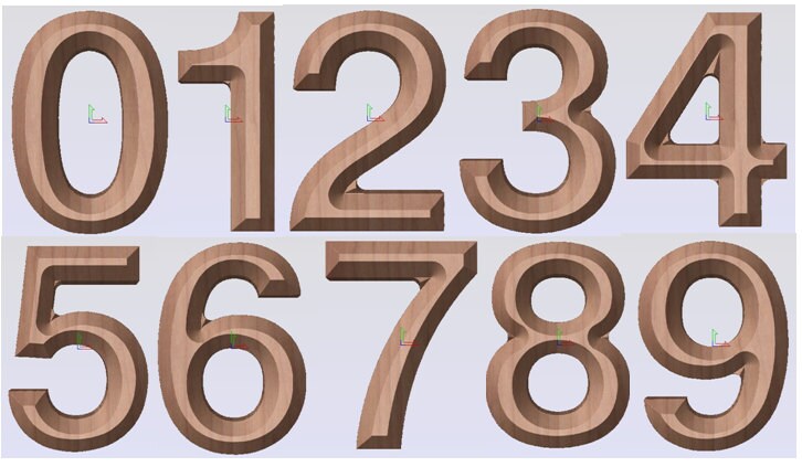 Cut File Instant Digital Download 3" Alphabet, Digits, Punctuation ...