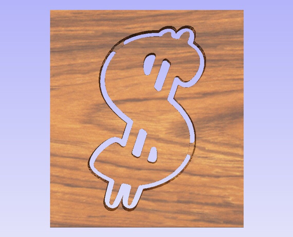 Forte Font Punctuation Cut File Inch and Metric 6" Punctuation, CNC G ...