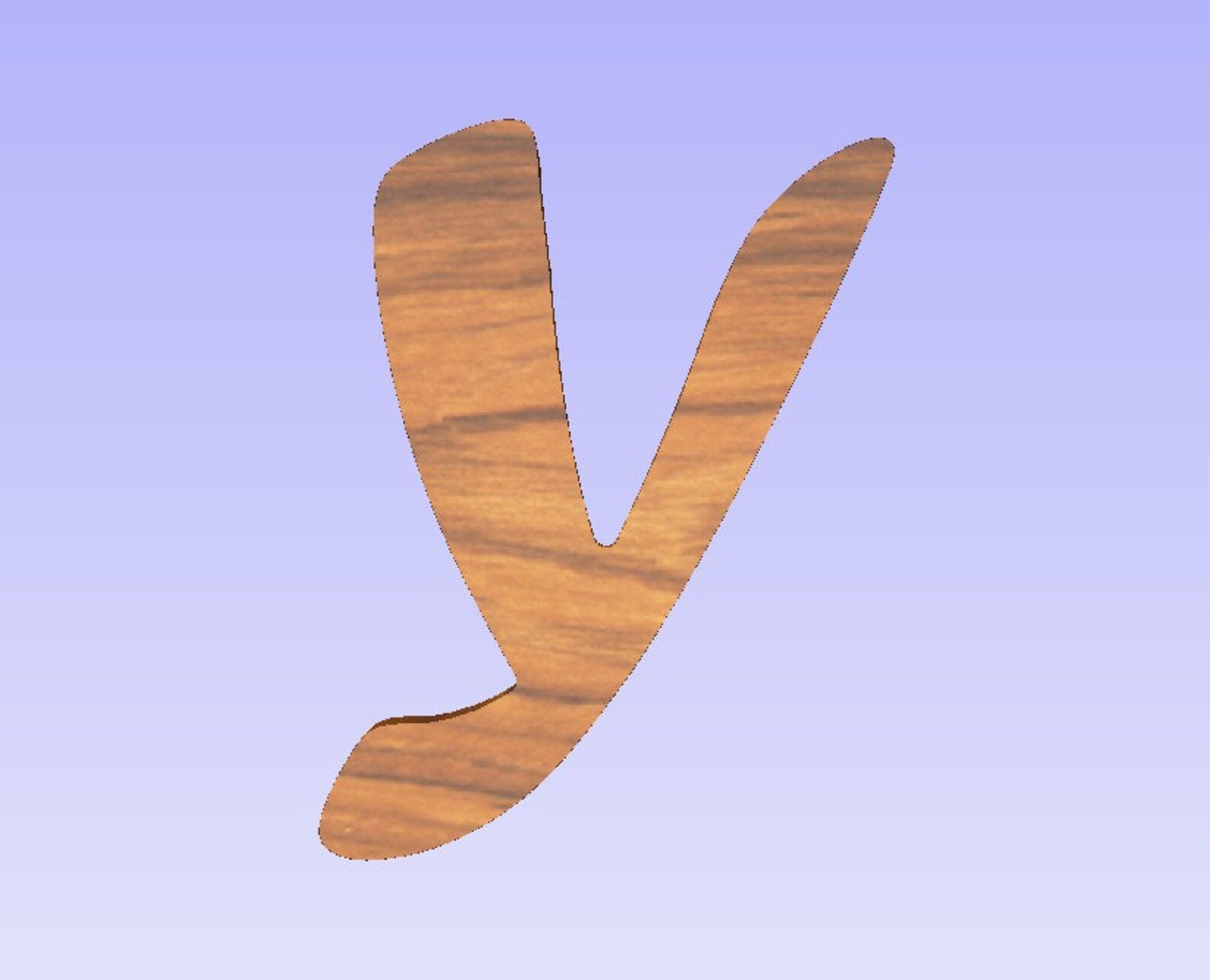 Forte Font Cut File Inch and Metric 6 Alphabet, Set 4 CNC Routers Names ...