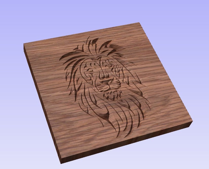 Big Cat-5 2.5 D CNC Router G Code Cut File Immediate Instant Download ...