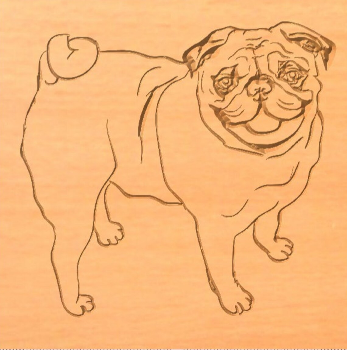 Dogs 2.5 D CNC Router G Code Cut File Immediate Instant Download Good ...