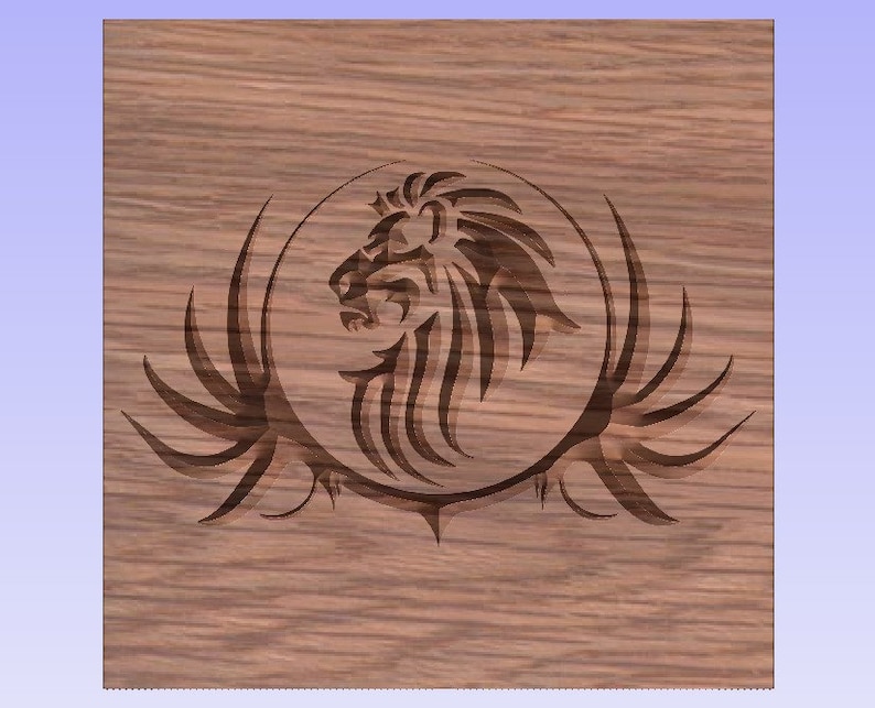 Big Cat-9 2.5 D CNC Router G Code Cut File Immediate Instant Download ...
