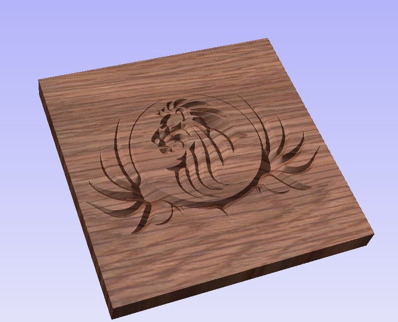 Big Cat-9 2.5 D CNC Router G Code Cut File Immediate Instant Download ...