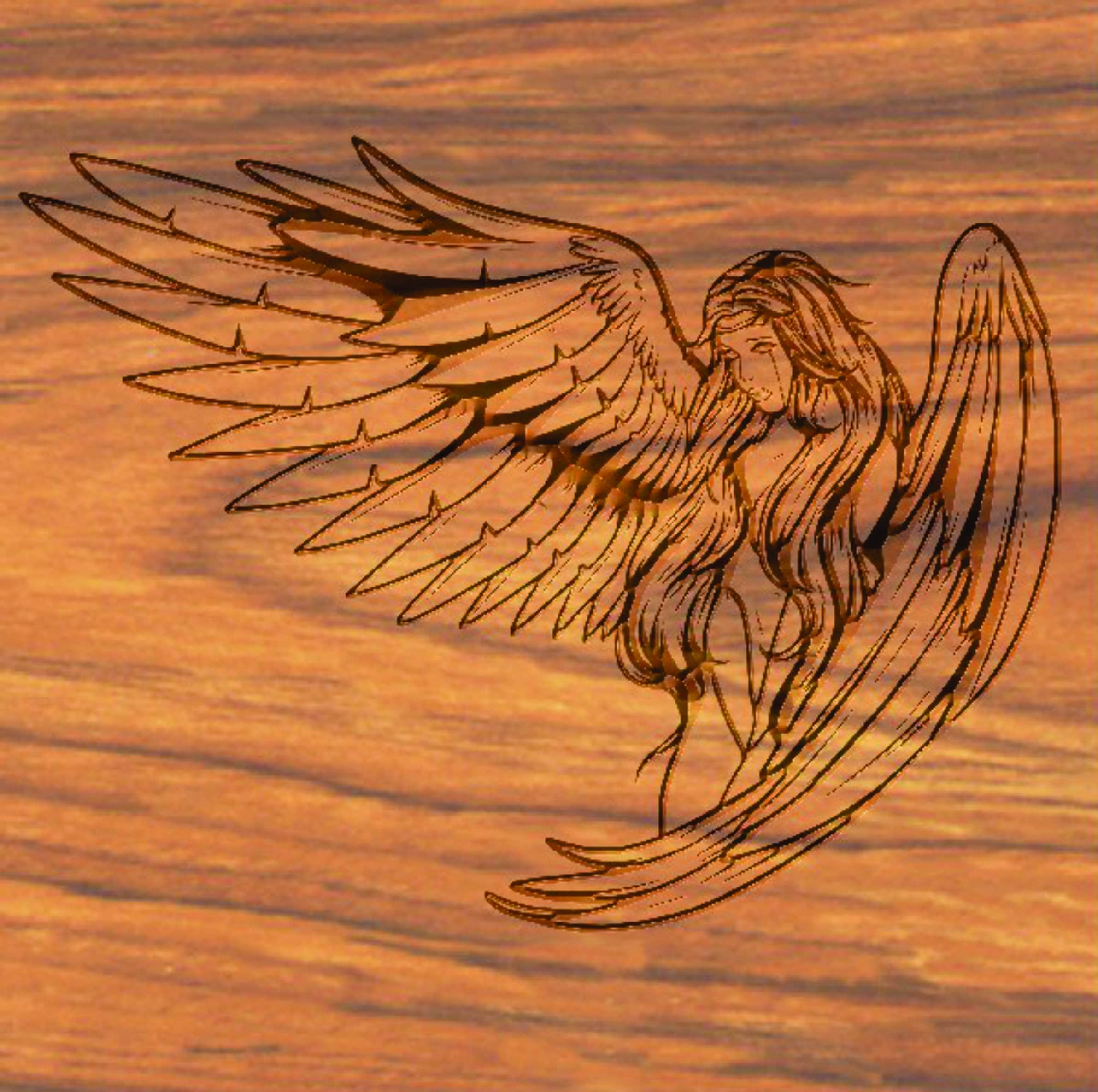 2.5 D Image CNC Router G Code Beginner Files for Immediate Delivery ...