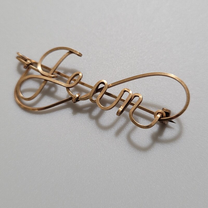 Wire Name Pin - Etsy