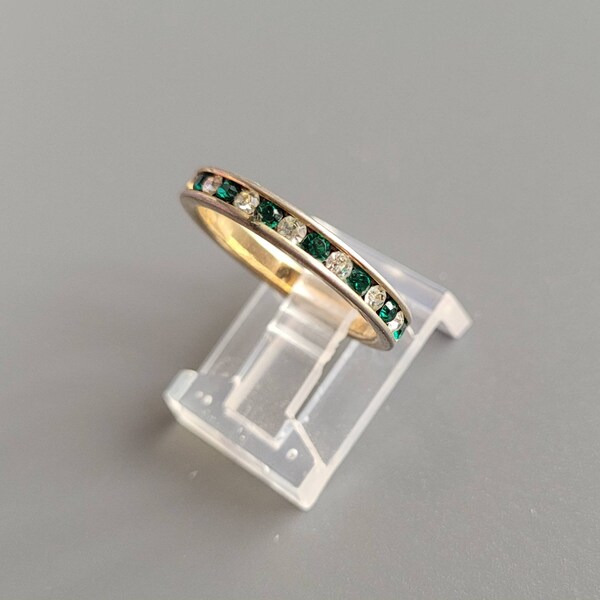 Antique Channel Set Eternity Ring - Etsy