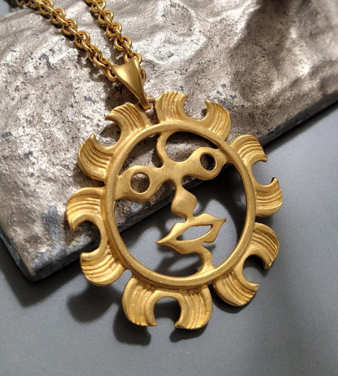 Stunning Rare MAXINE DENKER Signed Vintage Designer Statement Necklace ...