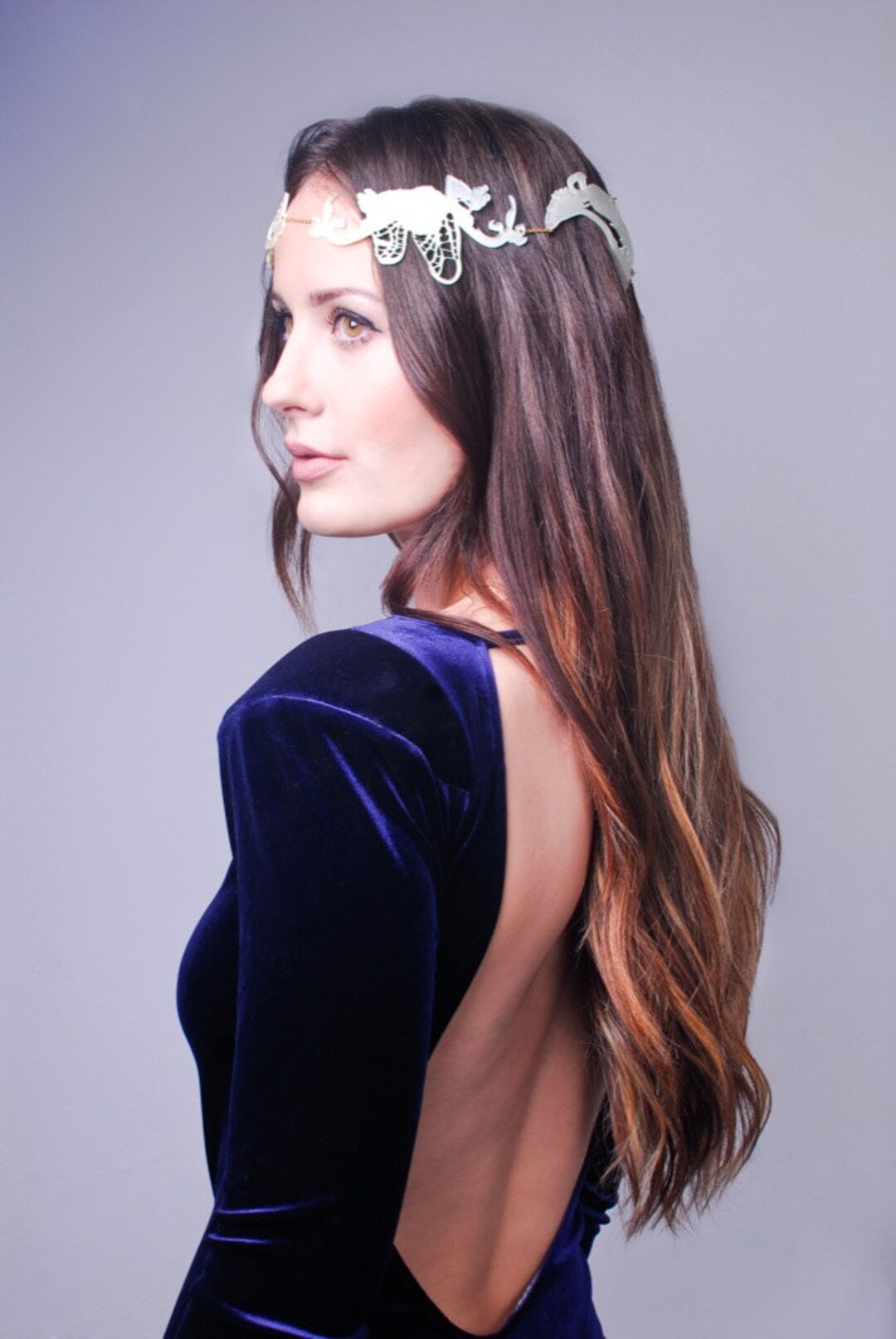 Elfin Exoskeleton Crown - Etsy UK