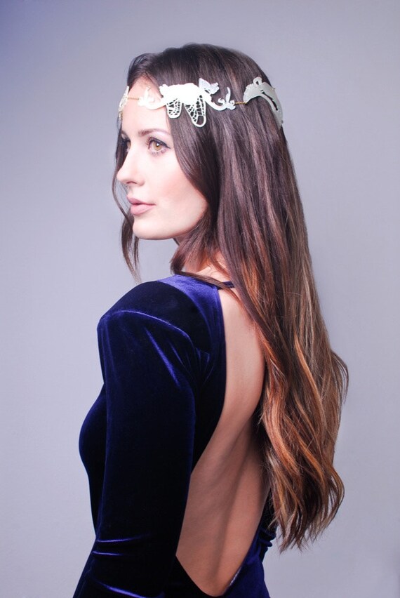 Elfin Exoskeleton Crown | Etsy