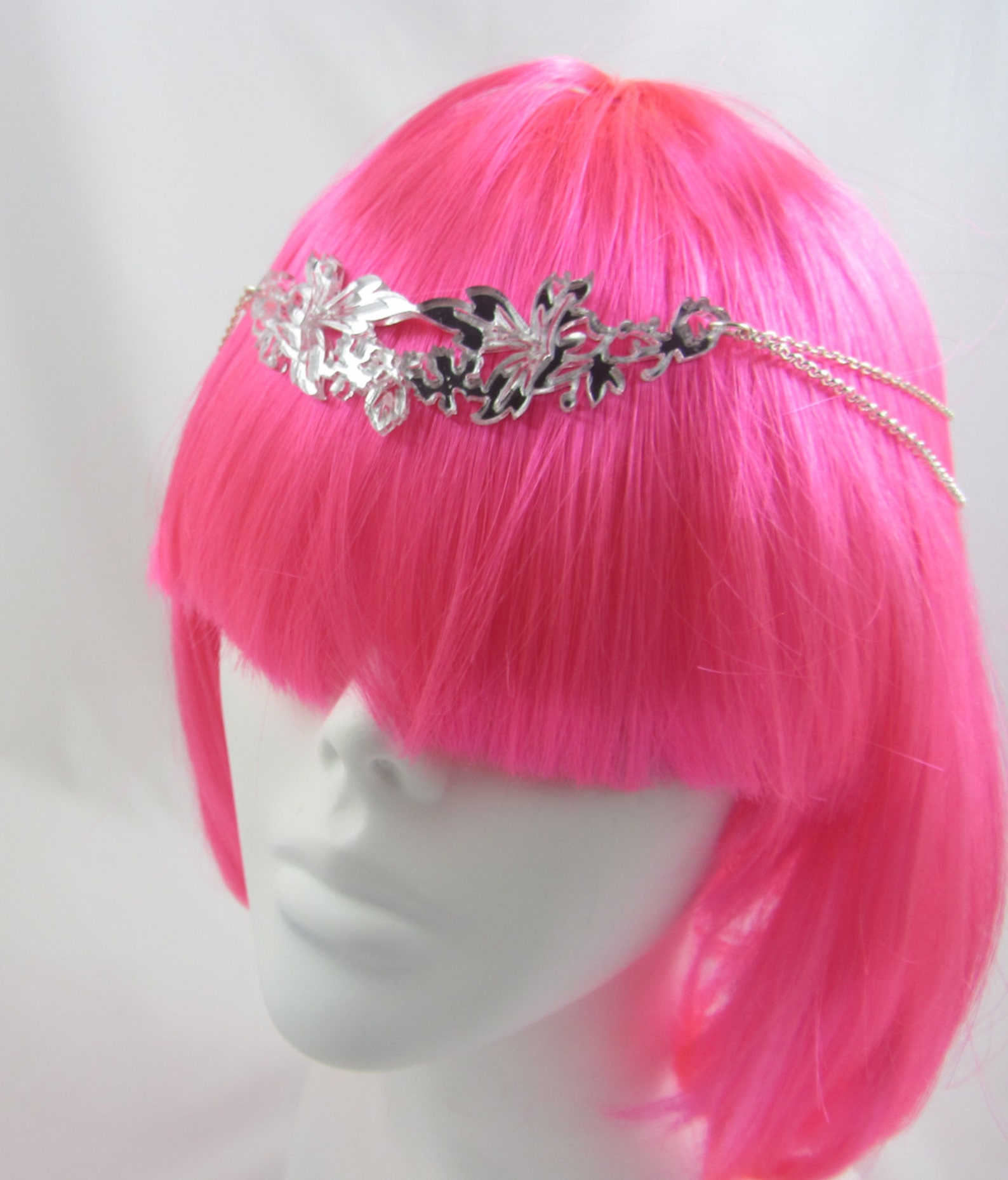 Floral Head Chain - Etsy