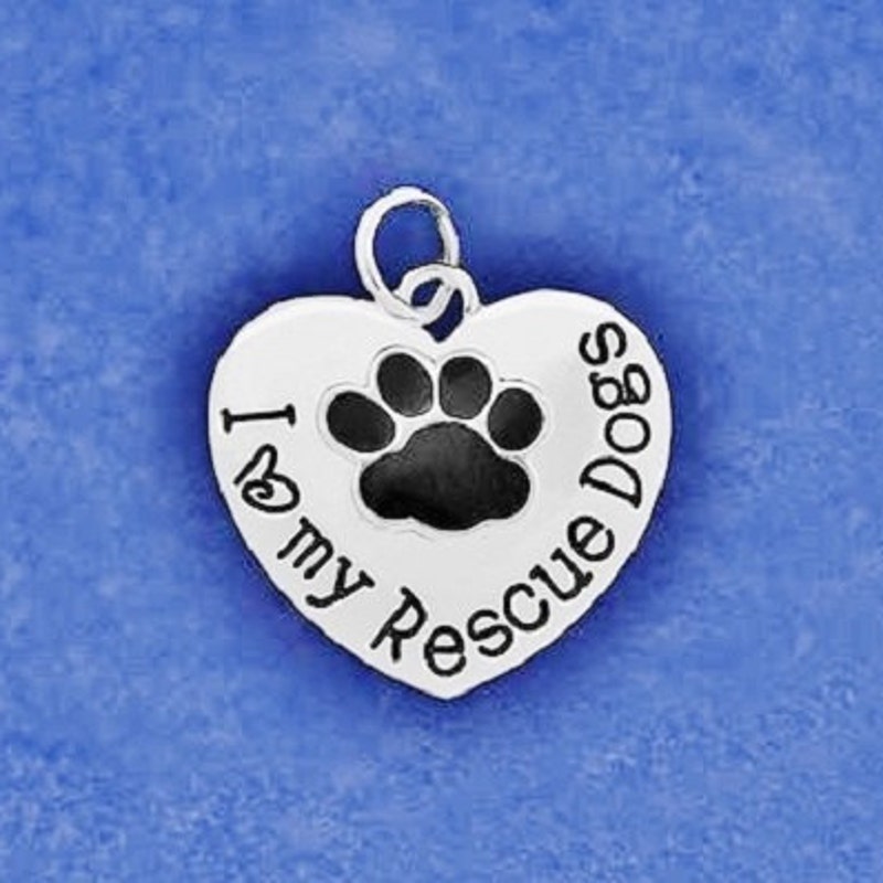 I Love My Rescue Dog - Etsy
