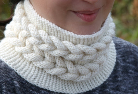 Cabled Cowl Knitting Pattern Grace Cable Cowl Knitting Pattern : Brome