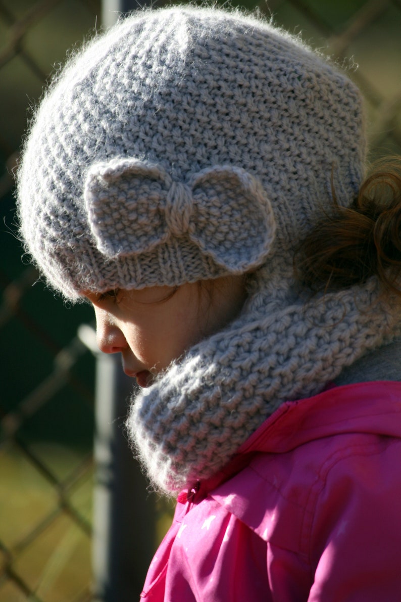 All Smile Hat & Cowl KNIT PATTERN ONLY - 6 Sizes / 2 Knitting Methods ...